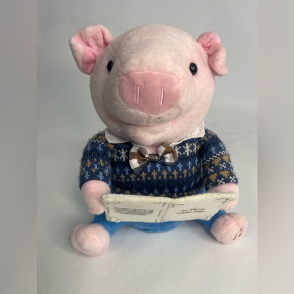 Toys | Cuddle Barn Little Pig Animated Plush Toy Reads Nursery Rhyme ...